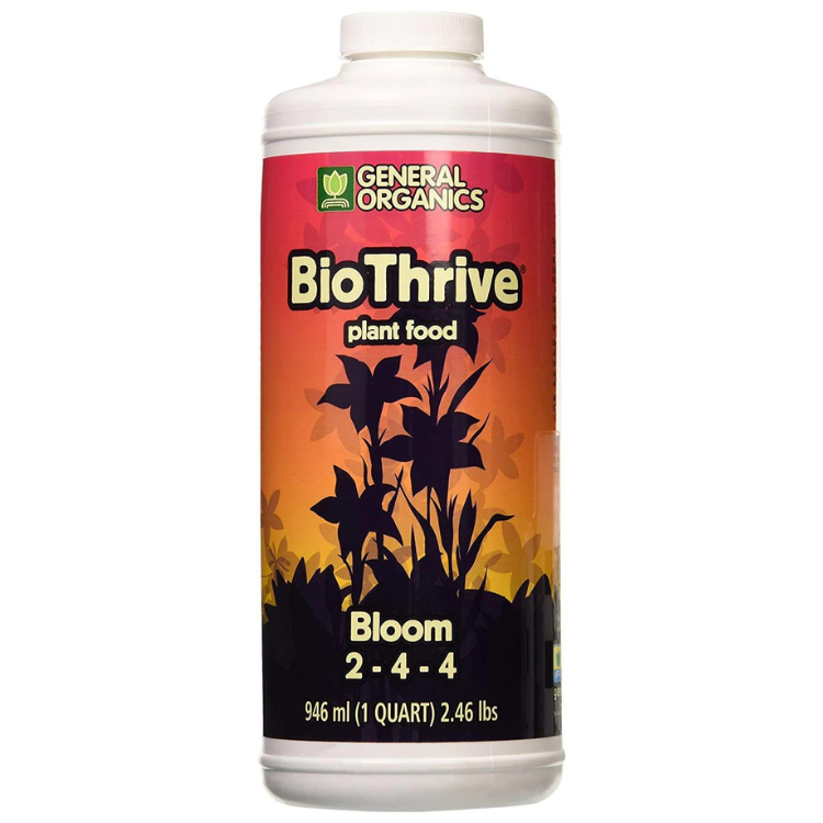 General Hydroponics General Organics BioThrive Bloom - Organic Nutrient ...